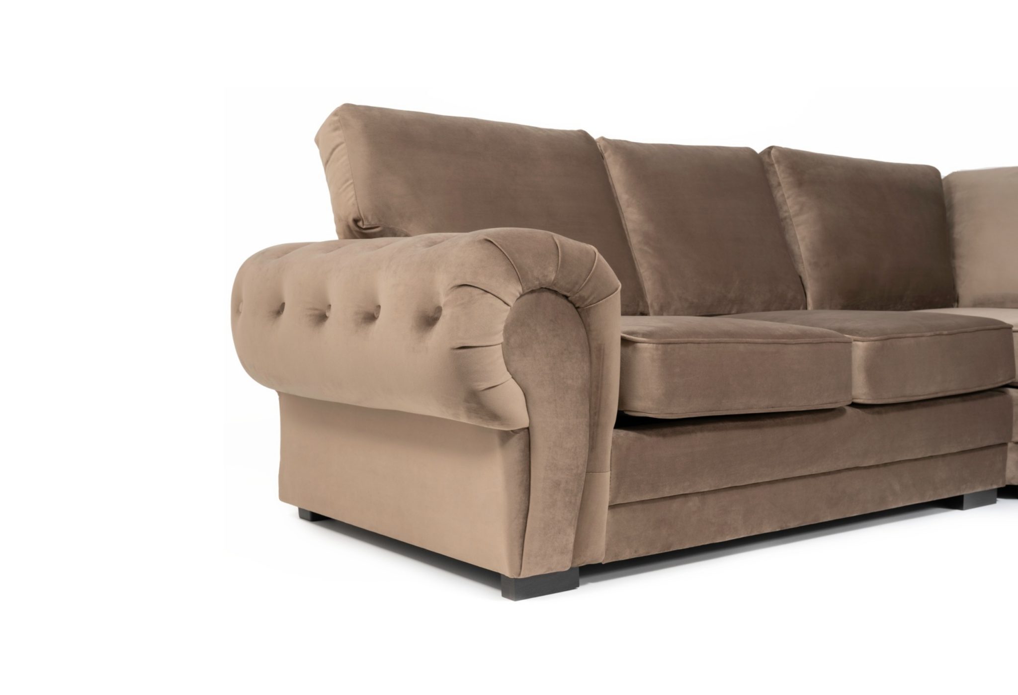 Verona Velvet Corner Sofa (2C2) – PF Furniture